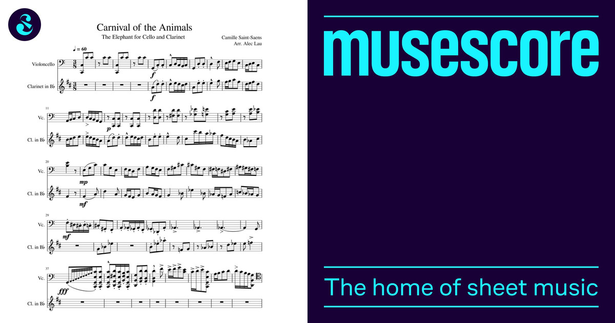 The Elephant from The Carnival of The Animals – Camille Saint-Saëns The ...