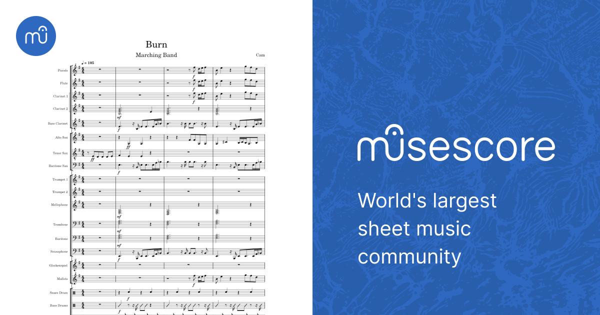 BURN – Kanye West Vultures 1 Sheet Music for Trombone, Tuba, Flute ...
