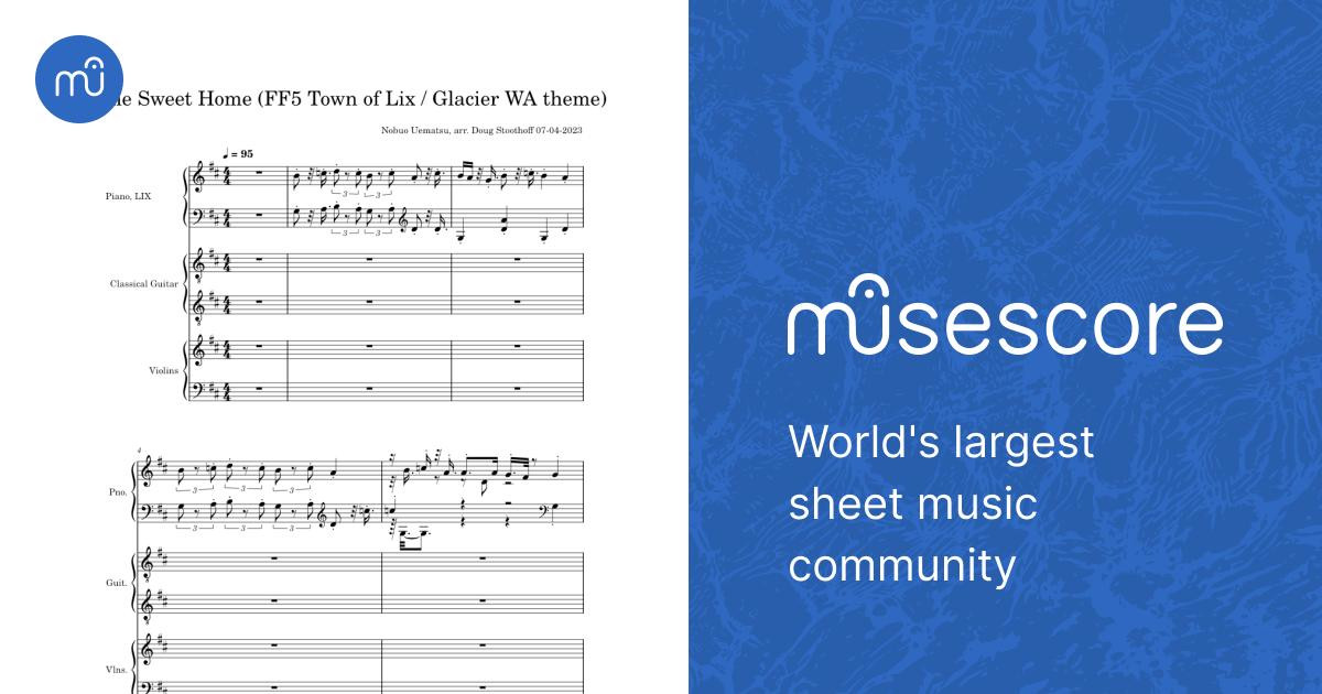 My home sweet home – Nobuo Uematsu Home Sweet Home (FF5 Town of Lix ...